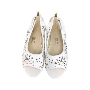 Beacon | Shoes | Beacon Comfortwell Sandals M Peep Toe Slingback Cut ...
